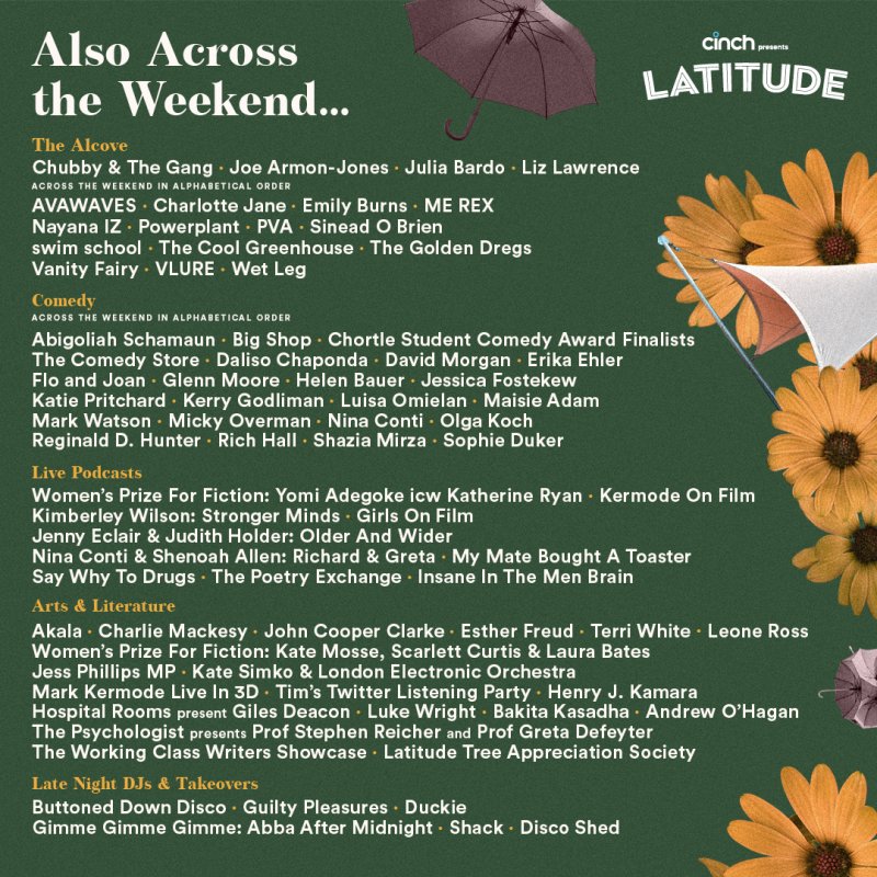 Latitude Festival | Line Up