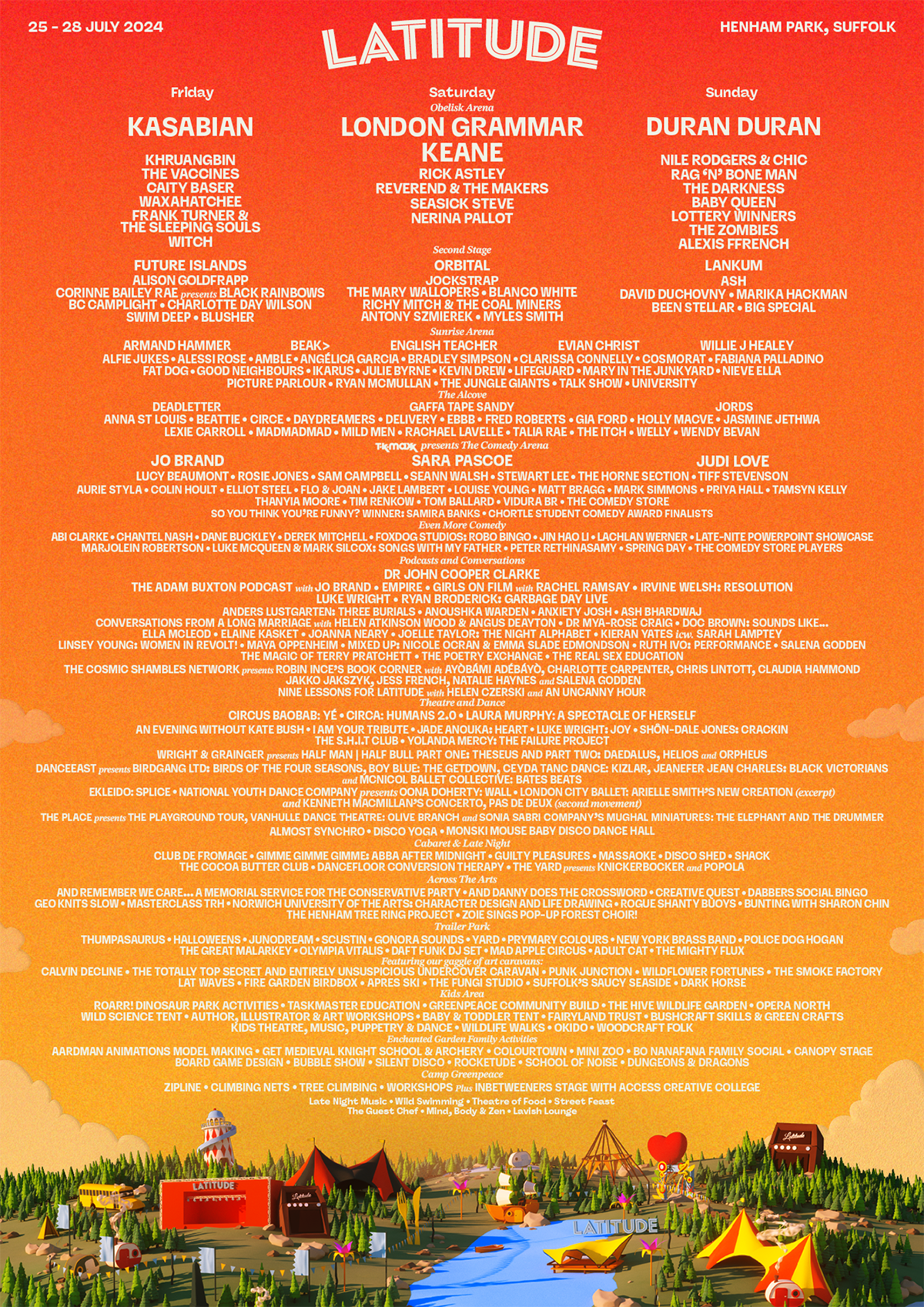 Latitude Festival | Line Up